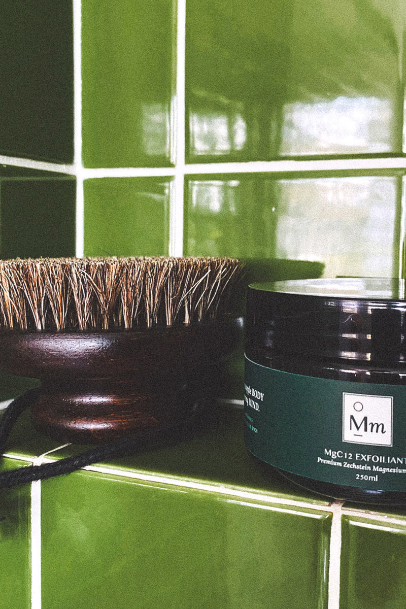 Mullum Minerals Dry Body Brush | Natural Exfoliation Tool – mullum minerals